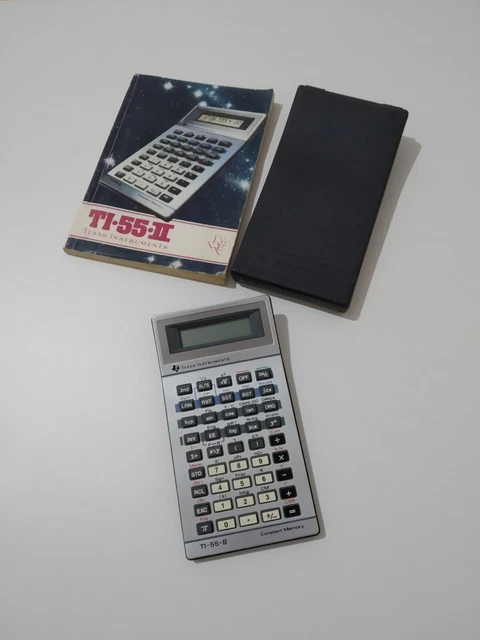 TEXAS INSTRUMENTS TI-55-II Calcolatrice tascabile memoria costante *non ...