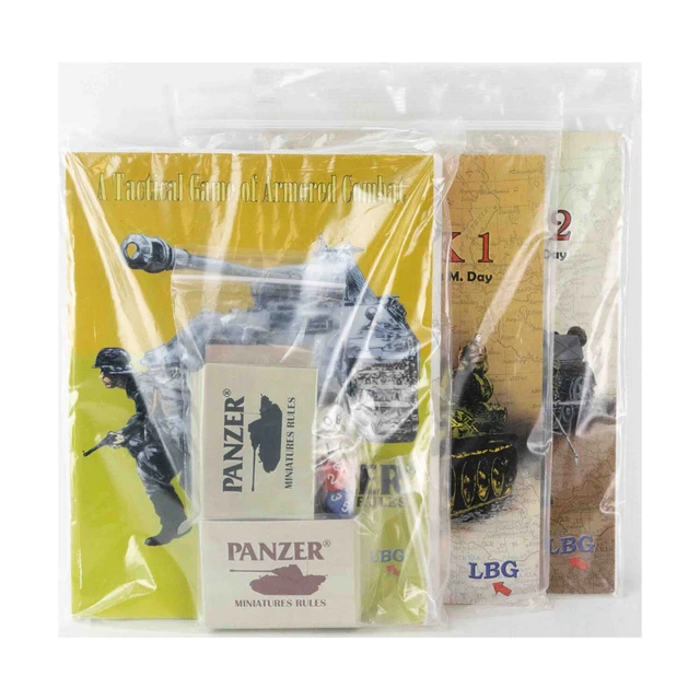 LOST BATTALION HISTORICAL Mini Rules Panzer Miniatures rules Bag VG+ £ ...