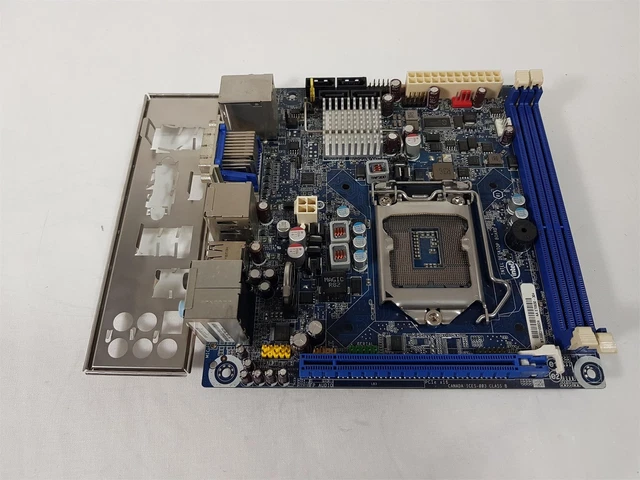 INTEL DH57JG SOCKET LGA1156 DDR3 Mini-ITX Motherboard With I/O Shield £ ...
