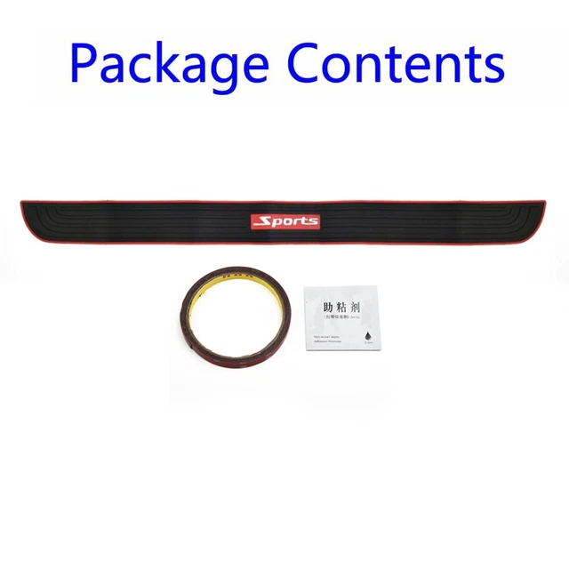 1PCS PORTE SEUIL Bande Auto Coffre Arri re Seuil Protection Haute Qualit EUR 19,74 - PicClick FR