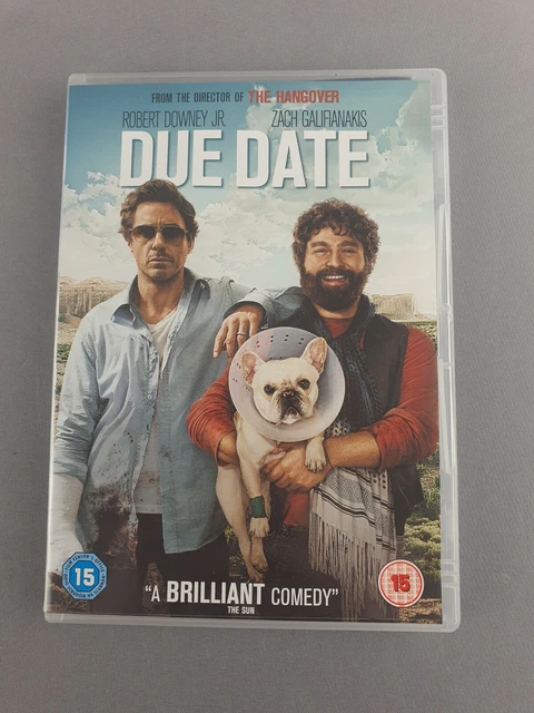 DUE DATE - Robert Downey Jr - 15 - DVD - Tested & Working - Free P&P ...