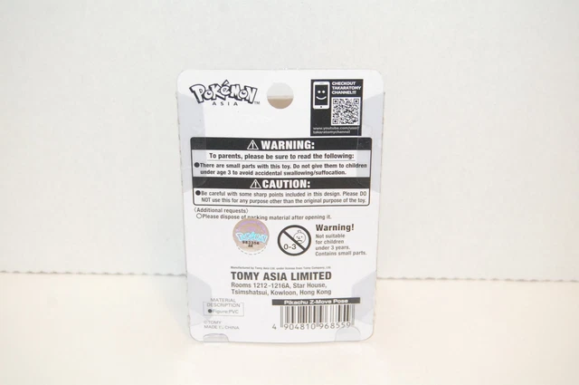 TAKARA TOMY MONCOLLE EX Pokemon Pikachu Z-Move Pose 2" Figure $15.99 - PicClick CA