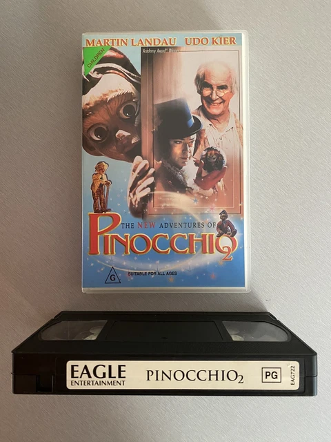 THE NEW ADVENTURES Of Pinocchio 2 VHS Big Box Ex Rental Children Video ...