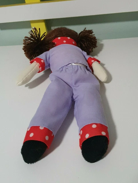 JEMIMA PLUSH TOY Play School Abc Kids Purple Pyjamas 34Cm Doll £17.35 ...
