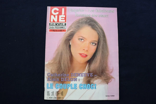 1982 JAN 21 Cine Revue Magazine - Kathleen Turner-Robert Redford Cover ...
