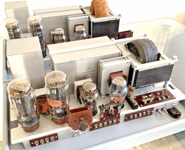 HMV PX25 VALVE Tube Amplifiers For Tannoy GRF York Leak TL12.1 BBC ...