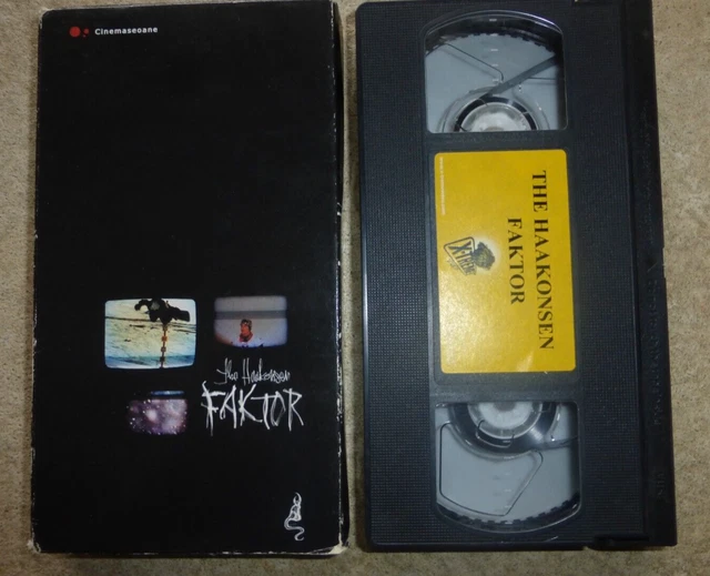 VHS- THE HAAKONSEN Faktor Snowboarding VHS Cinemaseoane Dave Seoane ...