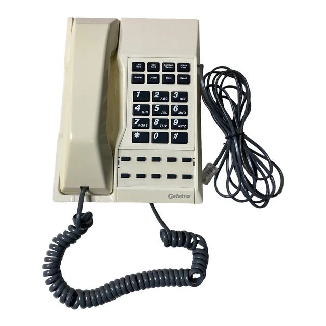 TELSTRA TOUCHFONE TF400C landline desktop Corded Telephone NBN ...