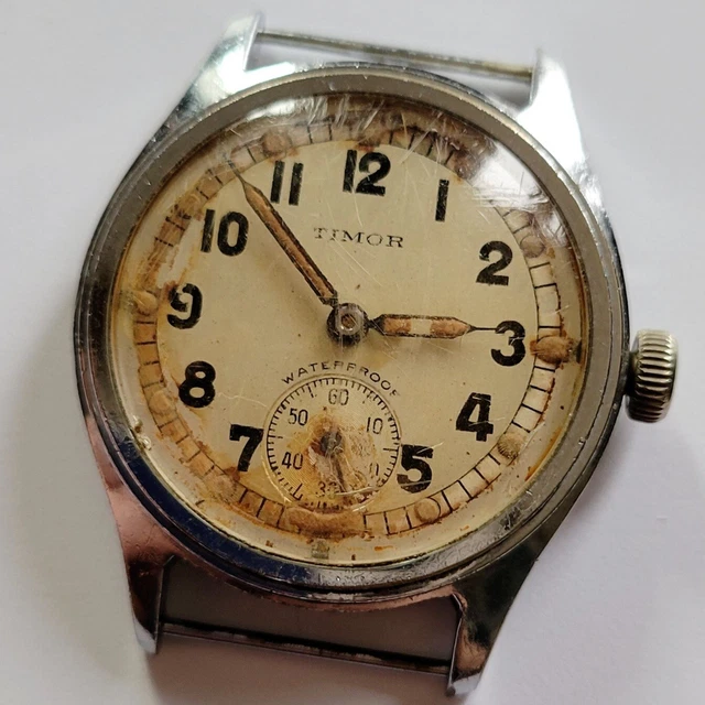 WW2 ATP TIMOR Wwii Trench Watch British Army Military Wristwatch £220. ...
