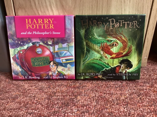 HARRY POTTER PHILOSOPHER’S/CHAMBER of Secrets by J.K. Rowling (2 Audio ...