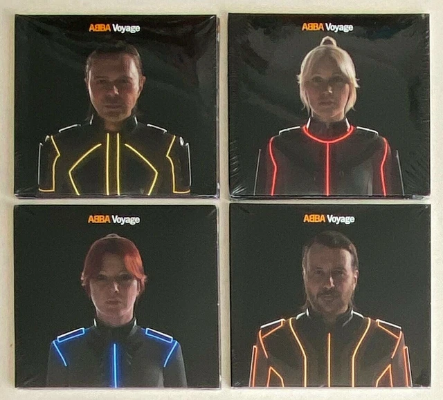 ABBA * VOYAGE * 4x CDS w/ EXCLUSIVE LIMITED INDIVIDUAL ARTWORK SLEEVES * SEALED! EUR 174,86 ...