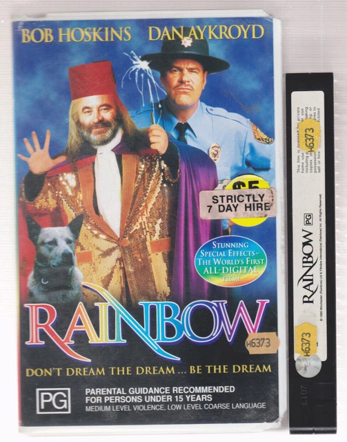 RARE VHS VIDEO Tape RAINBOW Ex-Rental Big Box Silva Screen Hoskins ...