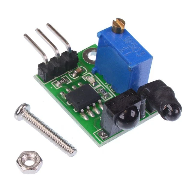 OBSTACLE ÉVITEMENT INFRAROUGE Capteur Module 3-100cm Raspberry Pi ...