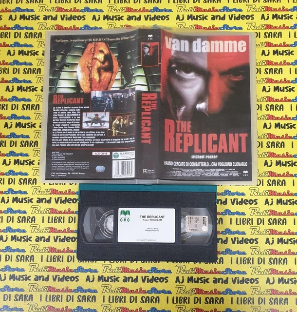 VHS FILM THE REPLICANT 2001 jean claude van damme michael rooker CVC ...