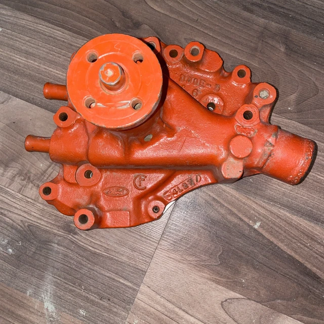 REBUILT CAST IRON 69-70 Ford 302 351 Original OEM Water Pump D0OE-D ...