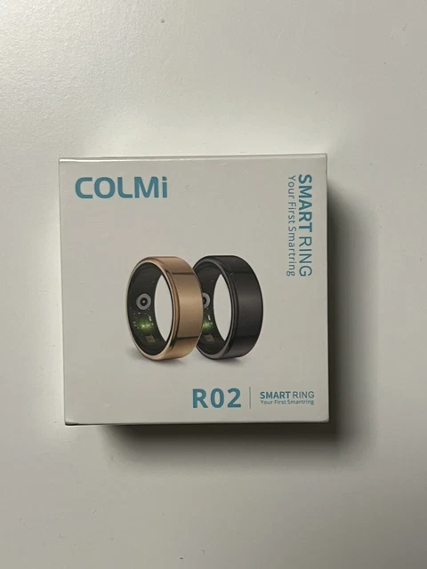 COLMI R02 SMART Ring Military Grade Titanium Steel She’ll Health ...