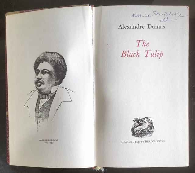 THE BLACK TULIP BY ALEXANDER DUMAS PUB.HODDER & STOUGHTON Heron Books ...