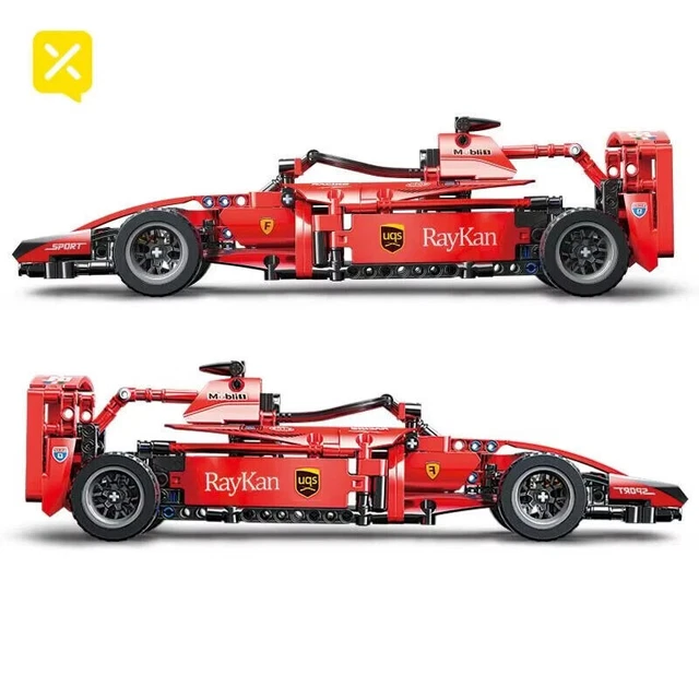 BUILDING BLOCKS, F1 Car Technic Ferrari Formula 1 2022 F1 Race Car Set ...