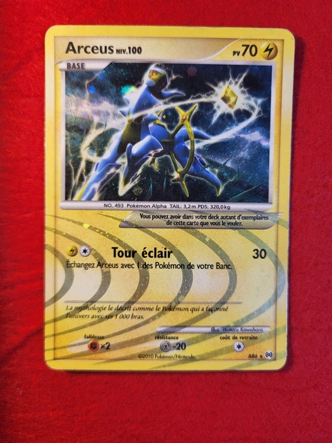 CARTE POKÉMON ARCEUS AR6 Platine VF FR Français 🇨🇵 EUR 8,00 - PicClick FR