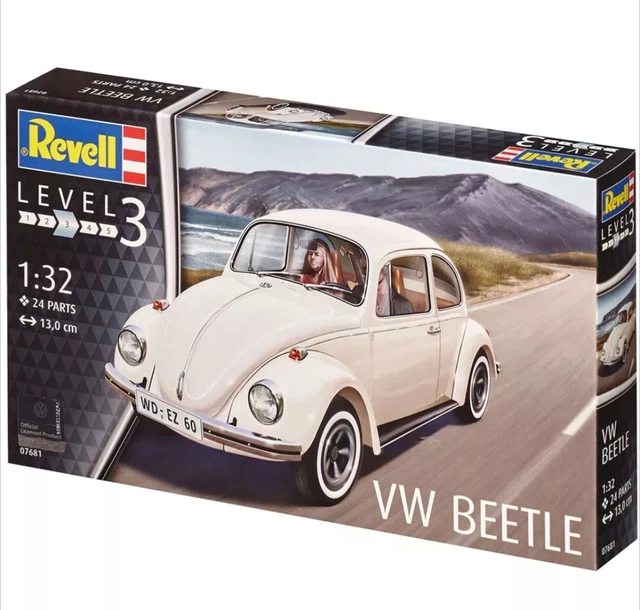 REVELL 07083 VW Beetle Limousine 1968 1:24 Scale Unbuilt/Unpainted ...