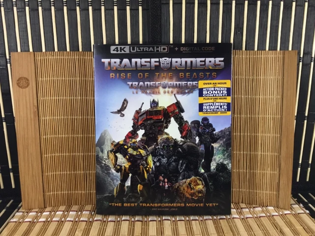 TRANSFORMERS: RISE OF THE BEASTS (2023) [4K ULTRA HD + Digital] New !!📀 ...