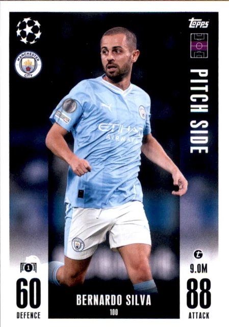 CHAMPIONS LEAGUE EXTRA 2023/24 Card 100 - Bernardo Silva - Pitch Side ...