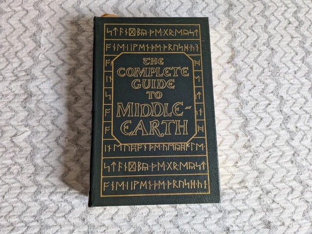 THE COMPLETE GUIDE to Middle-Earth by Robert Foster - Special Edition - Rare £239.92 - PicClick UK