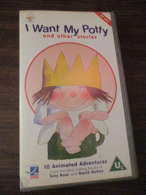 I WANT MY Potty VHS Video Tape (NEW) £4.99 - PicClick UK