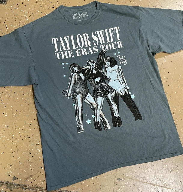 TAYLOR SWIFT THE Eras Tour Official Merch T-Shirt size MEDIUM w/Defect ...