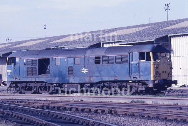 BRITISH RAIL CLASS 31 31109 1988 Agfachrome 35mm Slide RN387 £2.99 ...