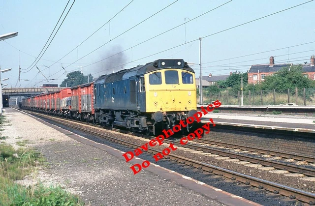 ORIGINAL 35MM Slide Railway Diesel /Steam 25327 @ Leyland Sept 1983 £7. ...