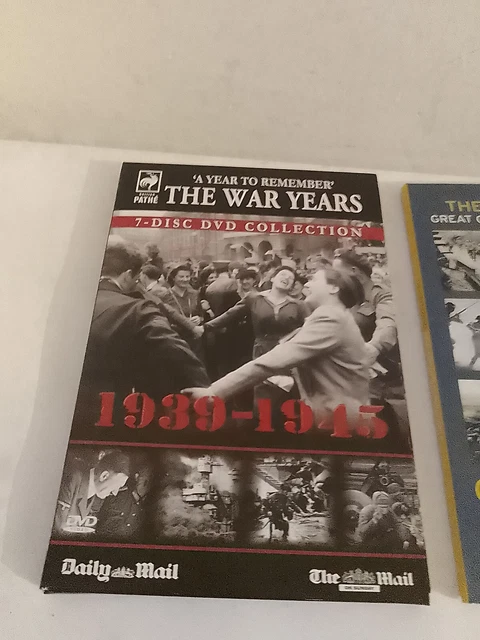 PATHE THE WAR Years 7 DVD 1939-1945 Daily Mail & The Lost Evidence ...