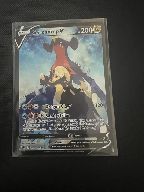 POKÉMON GARCHOMP V TCG Full Art Ultra Rare Card TG23/TG30 Astral ...