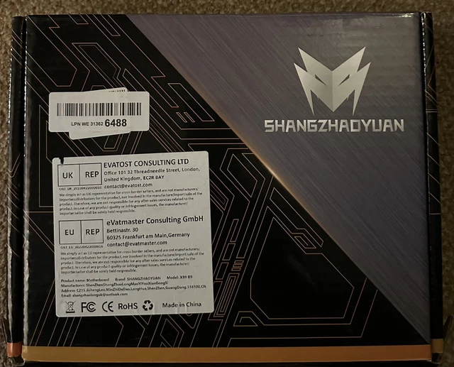 SHANGZHAOYUAN X99 B9 Motherboard with LGA 2011-v3 Slot support Intel ...