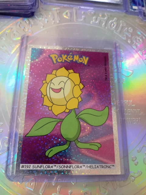 POKEMON STICKER SHINNY Card Dunkin Boomer - #192 Sunflora - (Rare) £12. ...