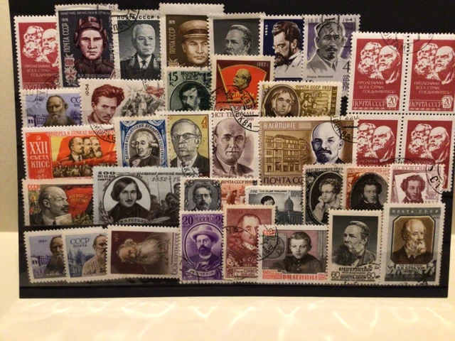 USSR RUSSIA FAMOUS faces mounted mint & used stamps A13661 £8.84 ...