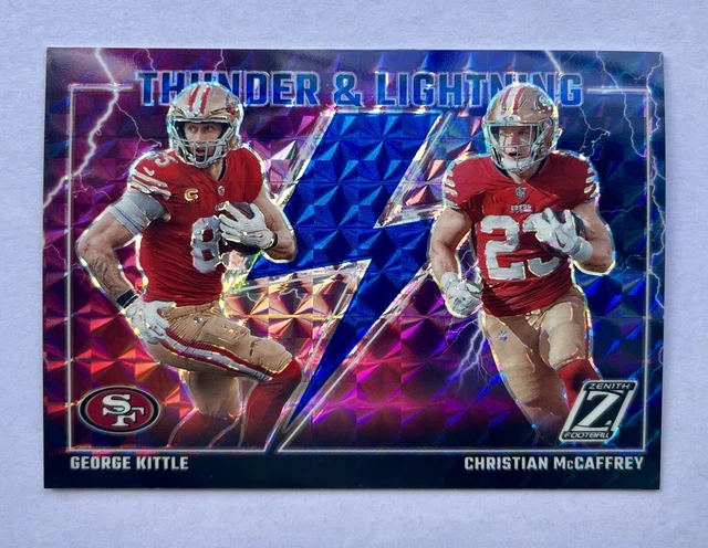 2023 PANINI ZENITH THUNDER & LIGHTNING GEORGE KITTLE/CHRISTIAN ... 2023 PANINI ZENITH THUNDER & LIGHTNING GEORGE KITTLE/CHRISTIAN ...