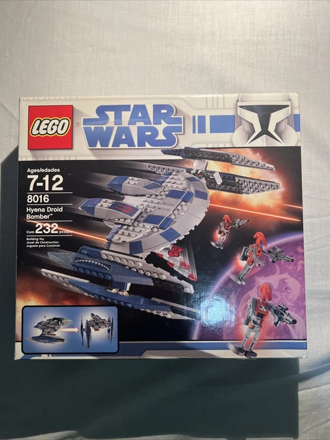 LEGO STAR WARS 8016 Hyena Droid Bomber Brand New MISB The Clone Wars ...