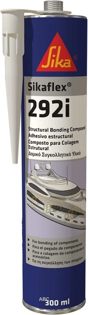 SIKA SIKAFLEX 292I Multipurpose Adhesive For Marine Applications, White ...