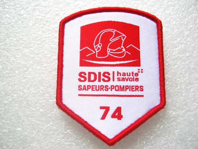 ECUSSON DES SAPEURS Pompiers Le Sdis 74 Haute Savoie EUR 9,99 - PicClick FR