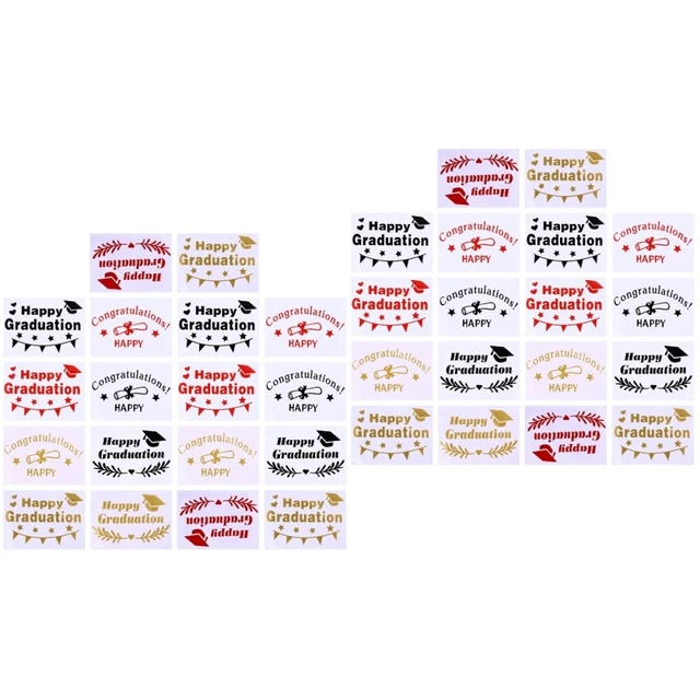 2 COUNT BALLON De Remise Des Diplômes Sticker Stickers Ballons ...