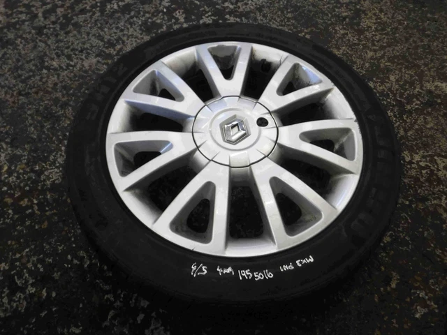 RENAULT CLIO MK3 2005-2009 Canasta Alloy Wheel + Tyre 195 50 16 7mm ...