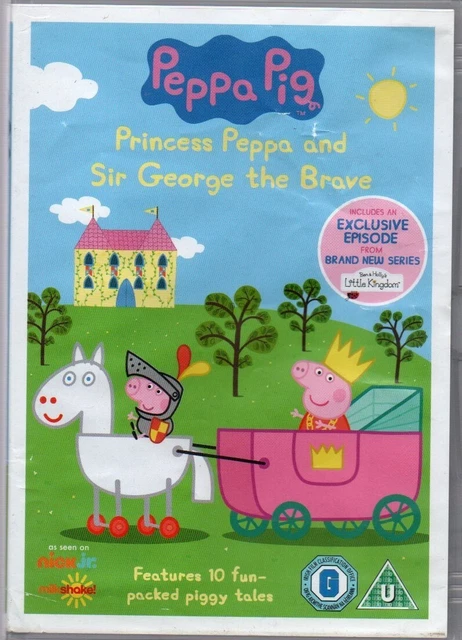 PEPPA PIG - Princess Peppa And Sir George The Brave DVD Children's ...