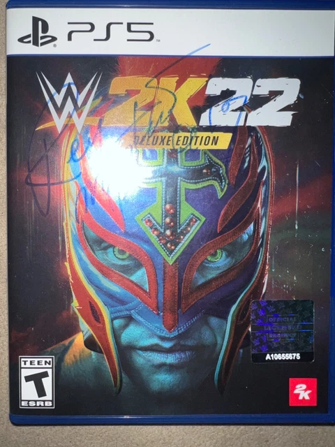 SUPER RARE PS5 Game WWE 2K22 Rey Mysterio Autograph £79.02 - PicClick UK