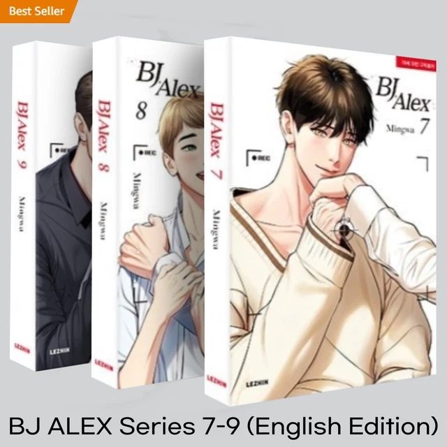 BJ ALEX ENGLISH Version Set Vol 7-9 Webtoon Manga Book Lezhin Comics Original BL £92.74 ...