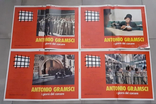 ANTONIO GRAMSCI GLI ANNI DEL CARCERE x4 fotobuste lobby card 2F poster ...