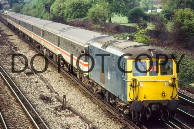 UK DIESEL TRAIN Railway Photograph Of Class 73 73119 Loco. (Rm73-127) £ ...