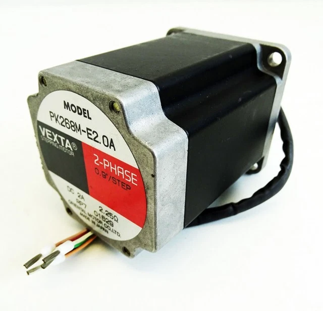 ORIENTAL MOTOR PK268M-E2.0A Vexta Step 2-Phase 0.9° Step DC2A 2.25Ω ...