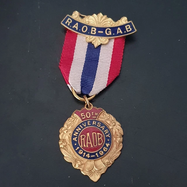 ROYAL ANTEDILUVIAN ORDER of Buffalos RAOB 50th Anniversary 1914-1964 ...