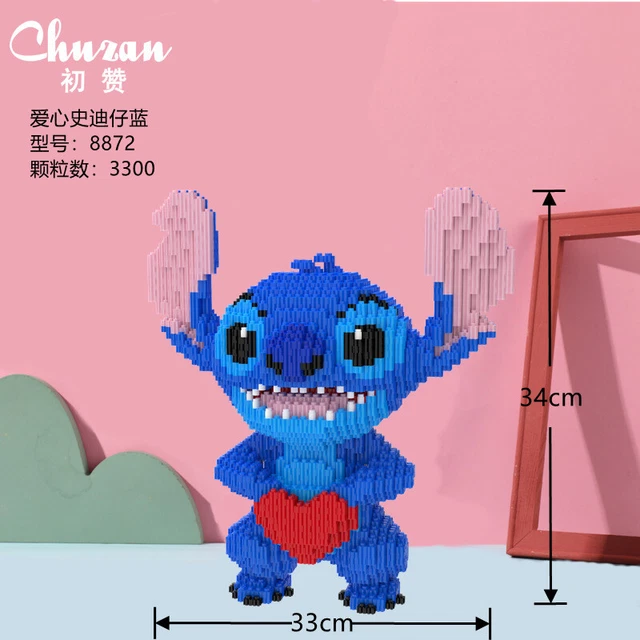 LILO & STITCH Magic Blocks Set , 3300 Pcs 3D DIY Mini Building Blocks ...